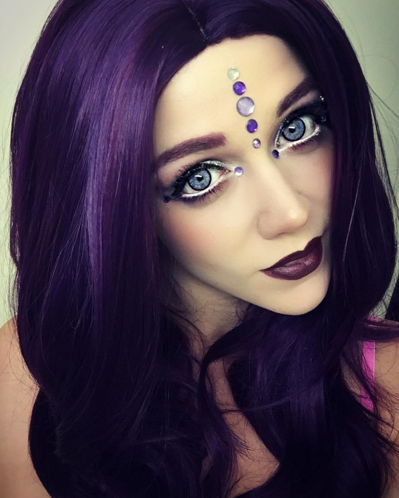 Be a Gothic Vamp-y with Sweety Glitter 2 Tones Violet — UNIQSO