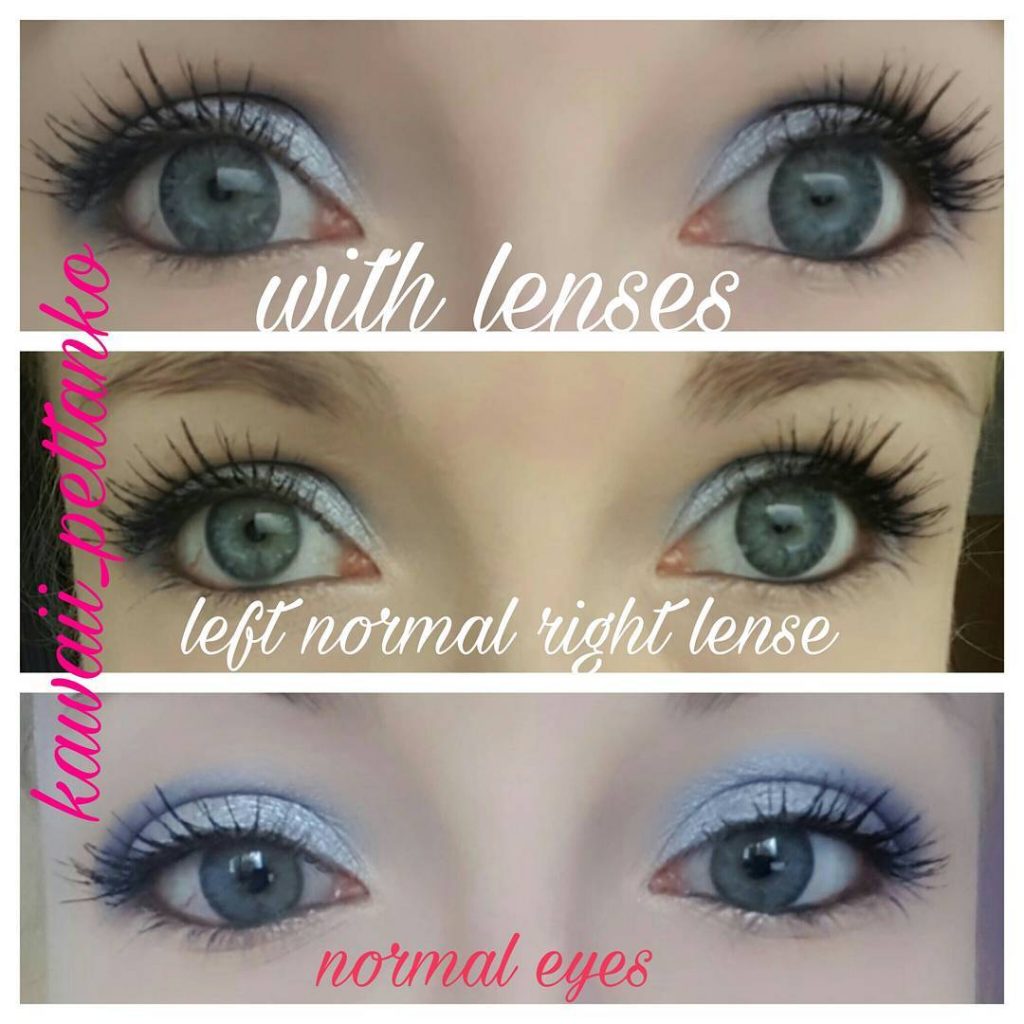 Accentuate your Grey Eyes with Sweety Crystal I Grey Lenses — UNIQSO