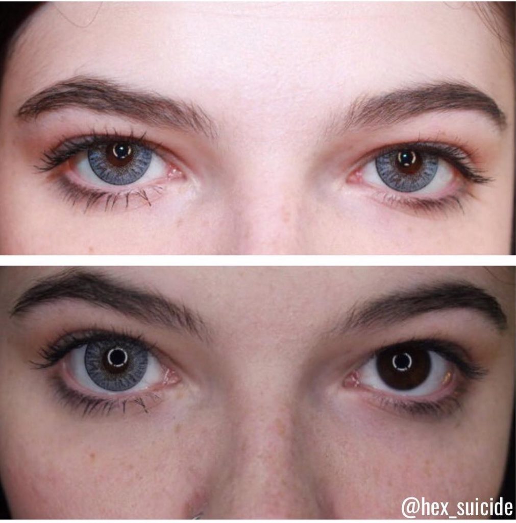 Sweety Nudy 3 Tones Grey: Startling Lenses for Dark Eyes — UNIQSO