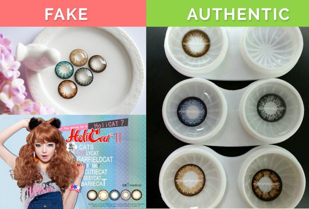 ALERT: How to Spot Fake Holicat Geo Contact Lenses?