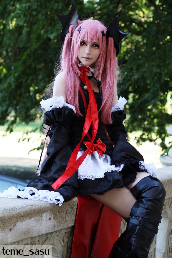 Vampire Queen Cosplay: Krul Tepes Cosplay Wig — UNIQSO
